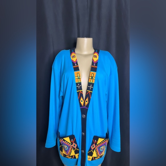 Vintage | Sweaters | Vintage Ib Diffusion Embellished Cardigan | Poshmark